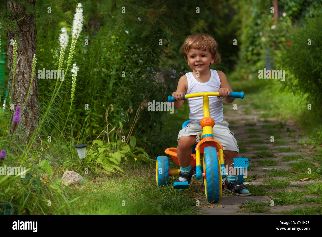 Child trike hi-res stock photography and images - Alamy