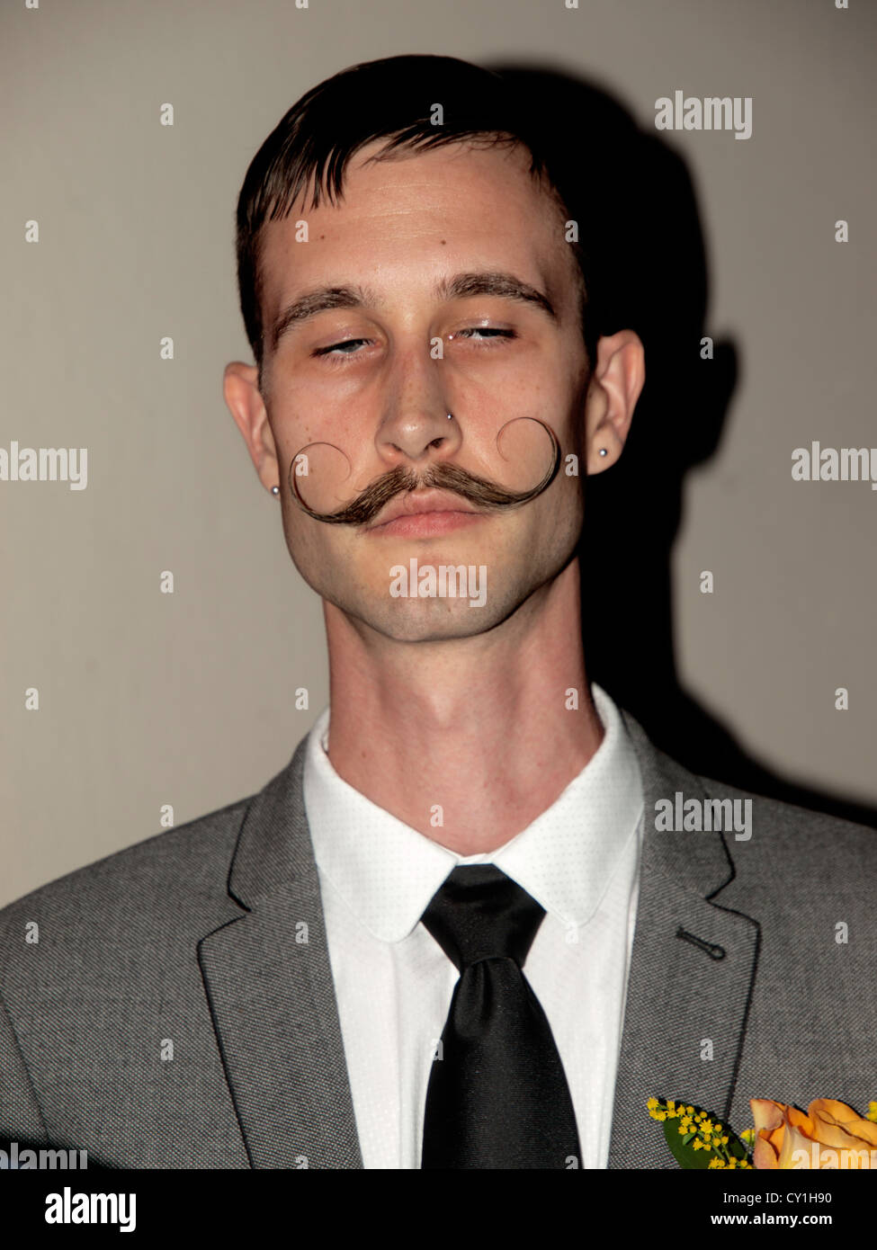 Waxed mustache hi-res stock photography and images - Alamy