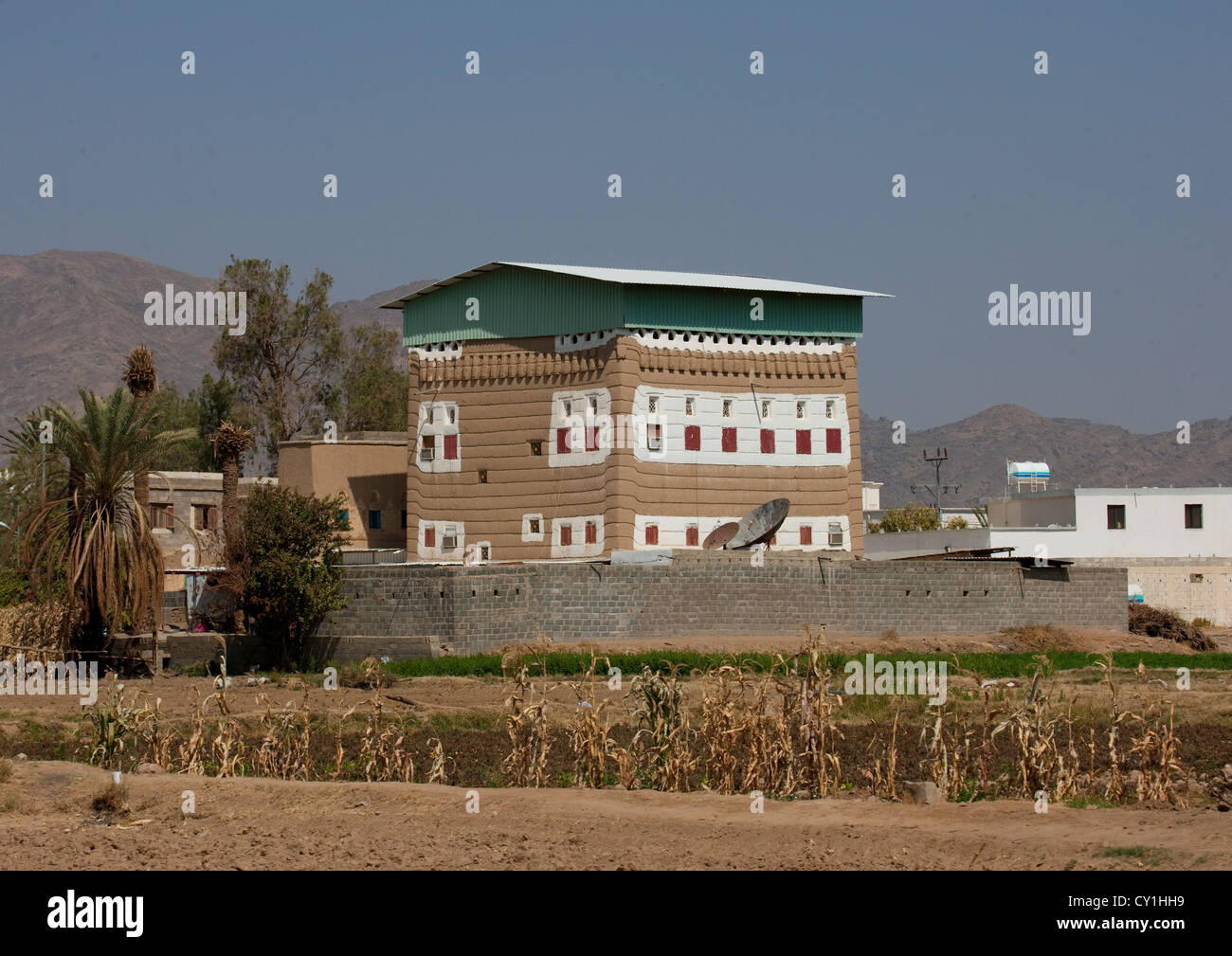 Najran Style Architecture, Saudi Arabia Stock Photo - Alamy