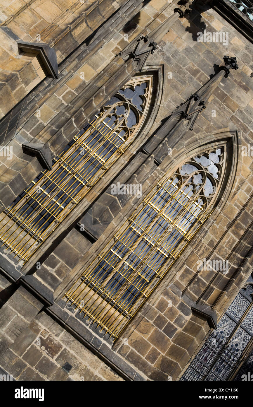 Prague Castle biggest castle in the world Abstract view of the castle ...