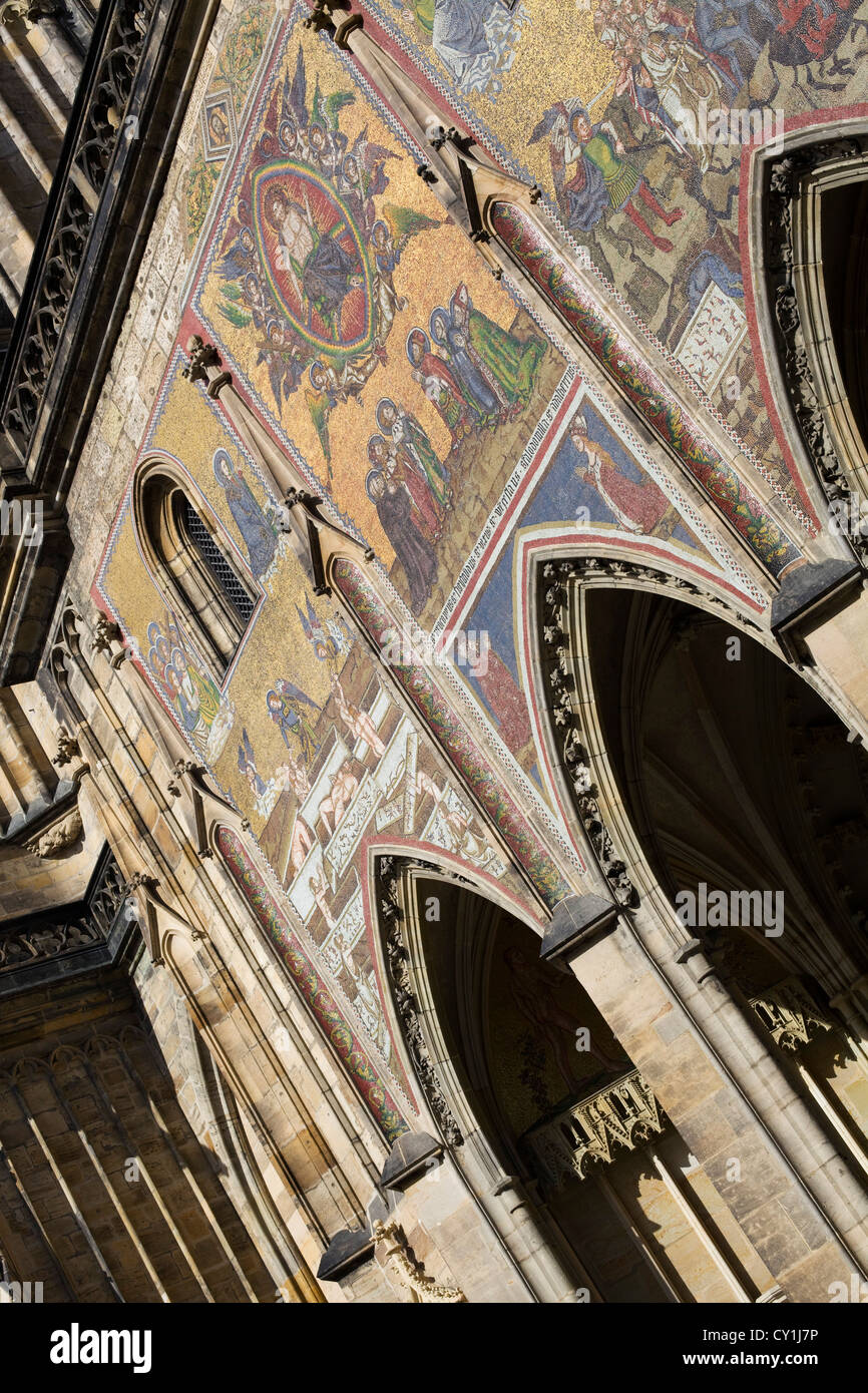 Prague Castle biggest castle in the world Abstract view of the castle ...