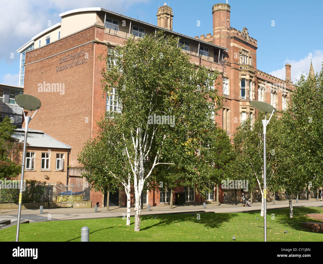 Chetham`s school of music in Manchester UK Stock Photo - Alamy