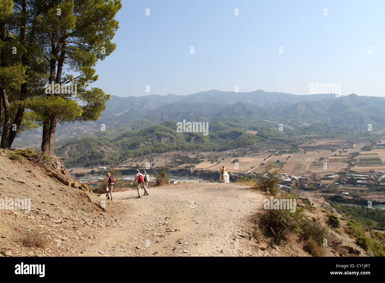 Walkers people albania hi-res stock photography and images - Alamy