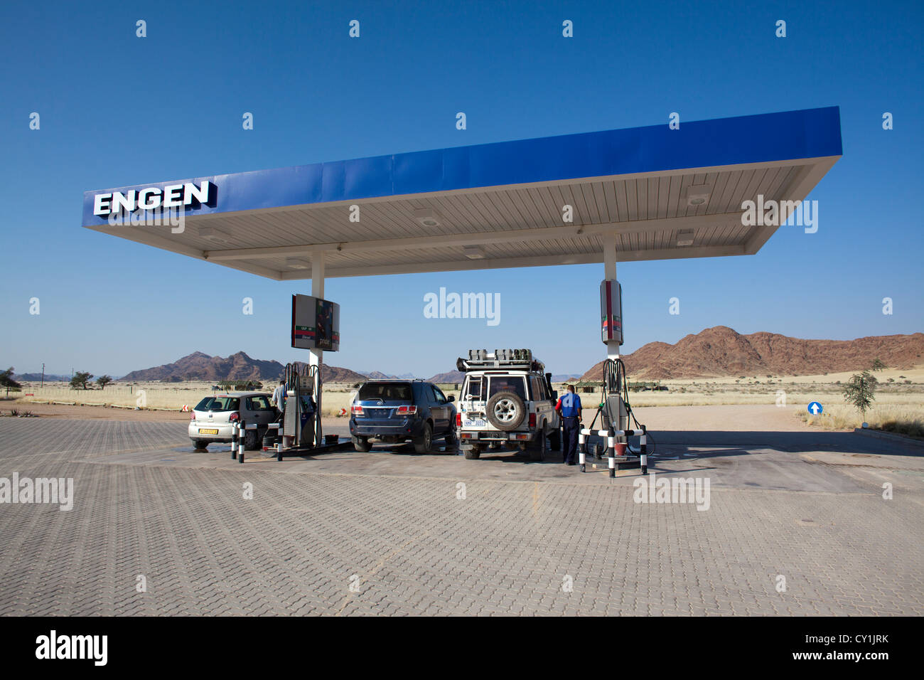 Engen fuel station hi-res stock photography and images - Alamy