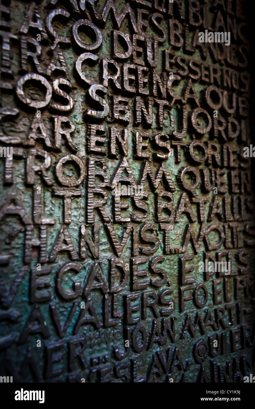 Raised Letters High Resolution Stock Photography and Images - Alamy