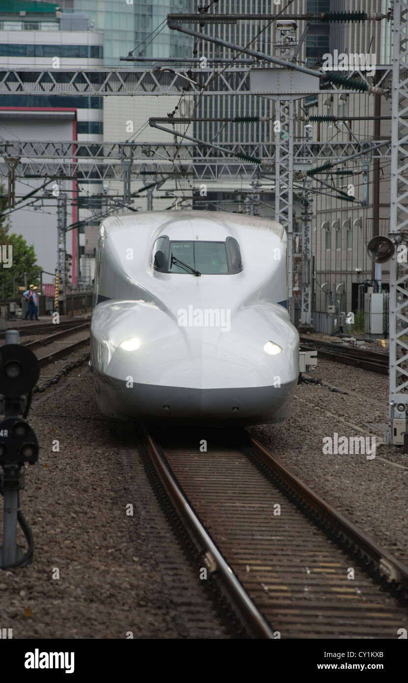 Shinkansen Train Tokyo Station Japan Stock Photo - Alamy