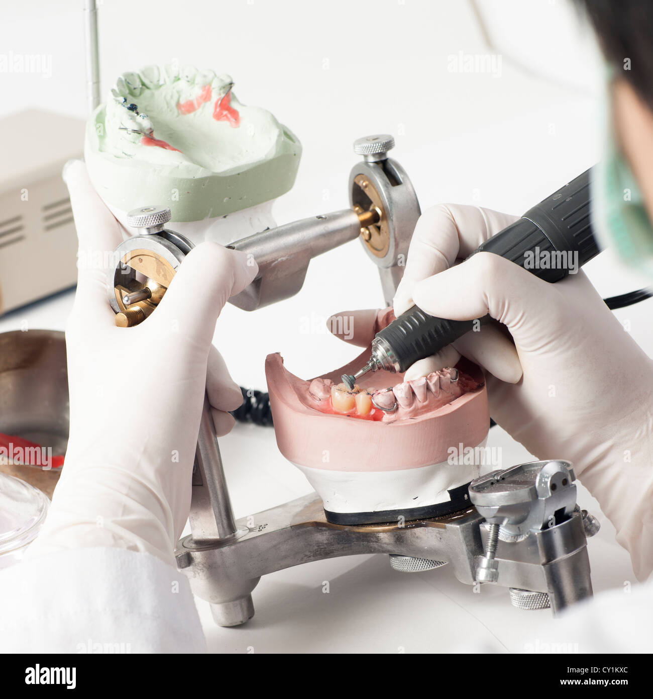 Dental technician hi-res stock photography and images - Alamy