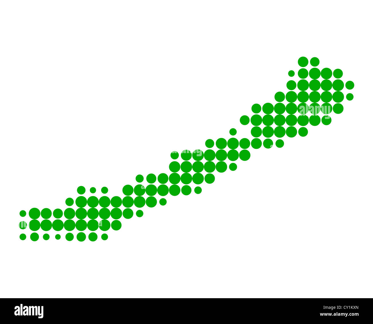 Map of Lake Balaton Stock Photo - Alamy