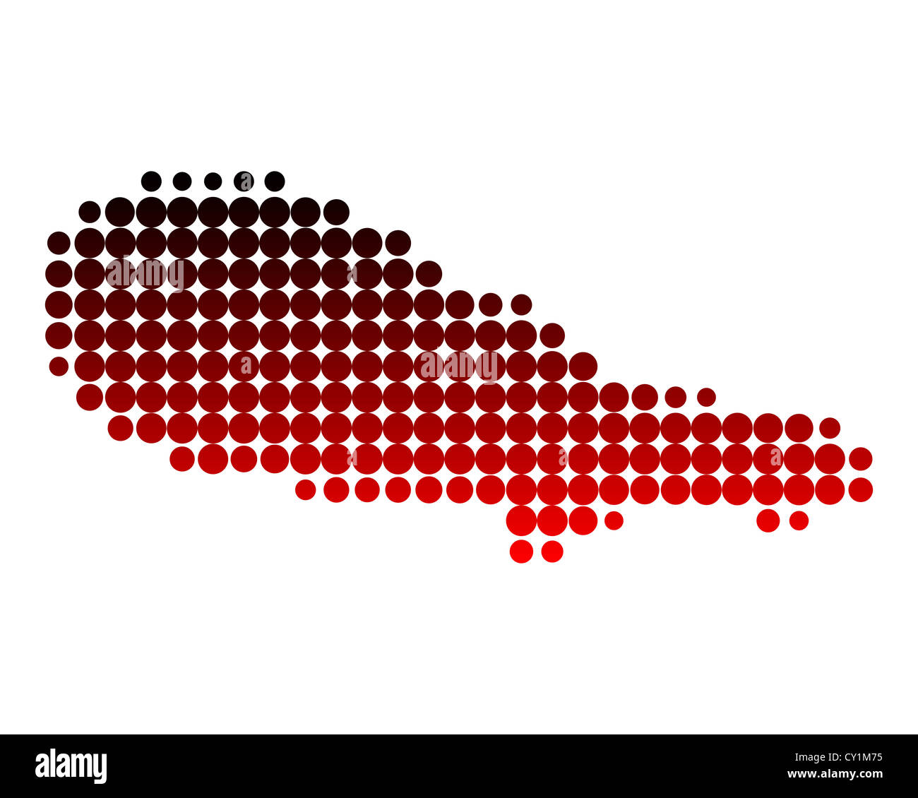 Map of Pico Stock Photo - Alamy