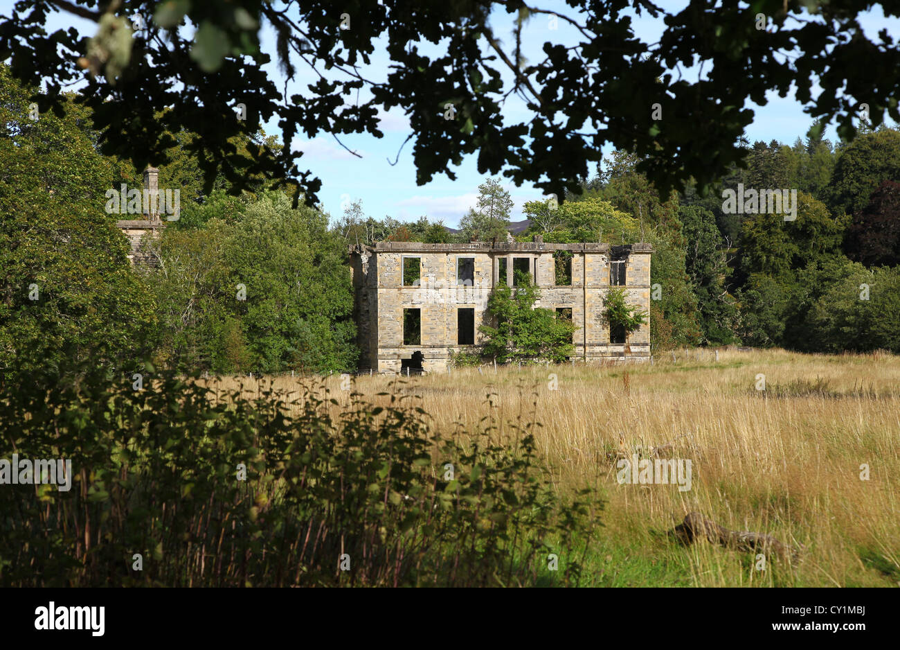 Guisachan House, now derelict, was the home of Lord and Lady Tweedmouth ...