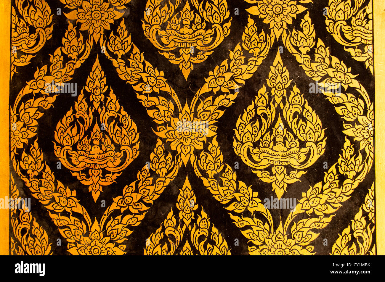 Thai pattern in an ancient fine art of Thai. Most of them will found in ...