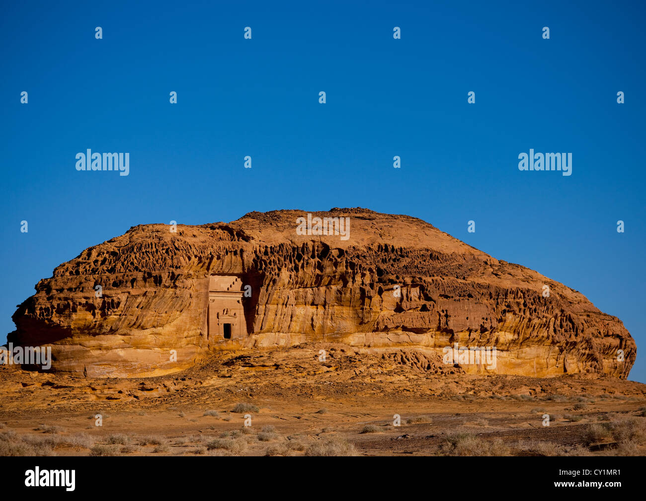 Madain Saleh Archaeologic Site, Saudi Arabia Stock Photo - Alamy