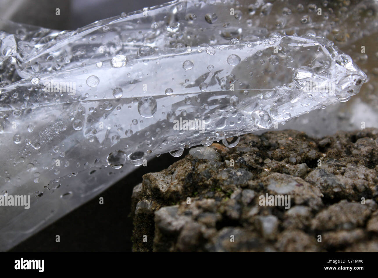 Wet plastic bag hi-res stock photography and images - Alamy