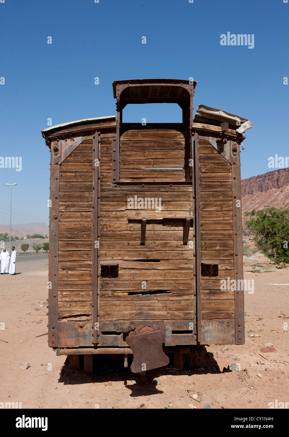 Old Wagon From Hijaz Railway, Saudi Arabia Stock Photo - Alamy
