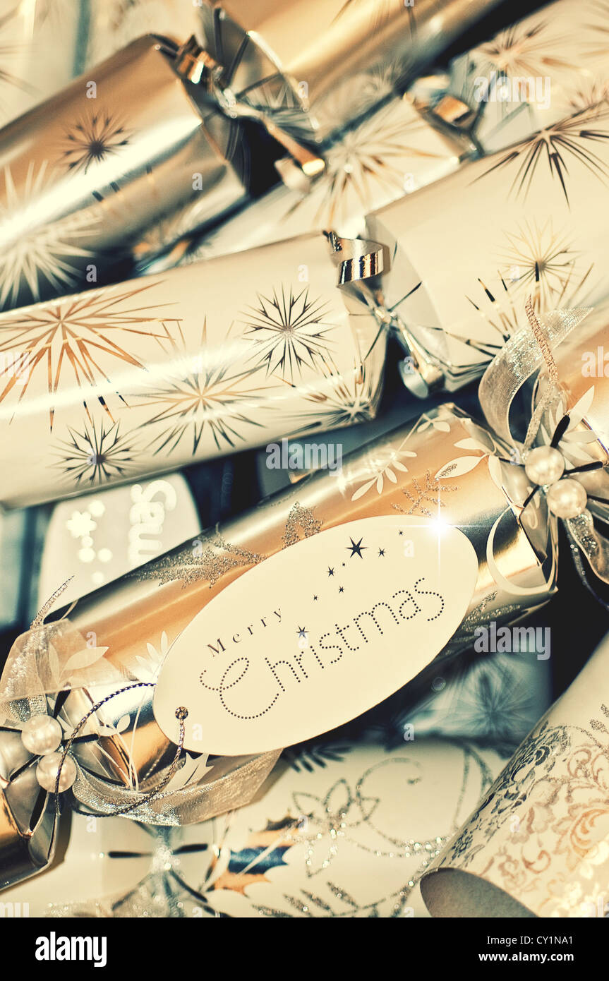 Christmas cracker label hi-res stock photography and images - Alamy