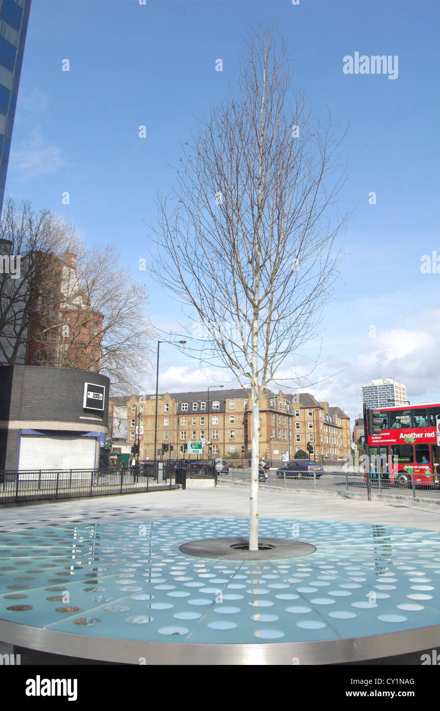 Pavement architectural feature in London, England Stock Photo - Alamy