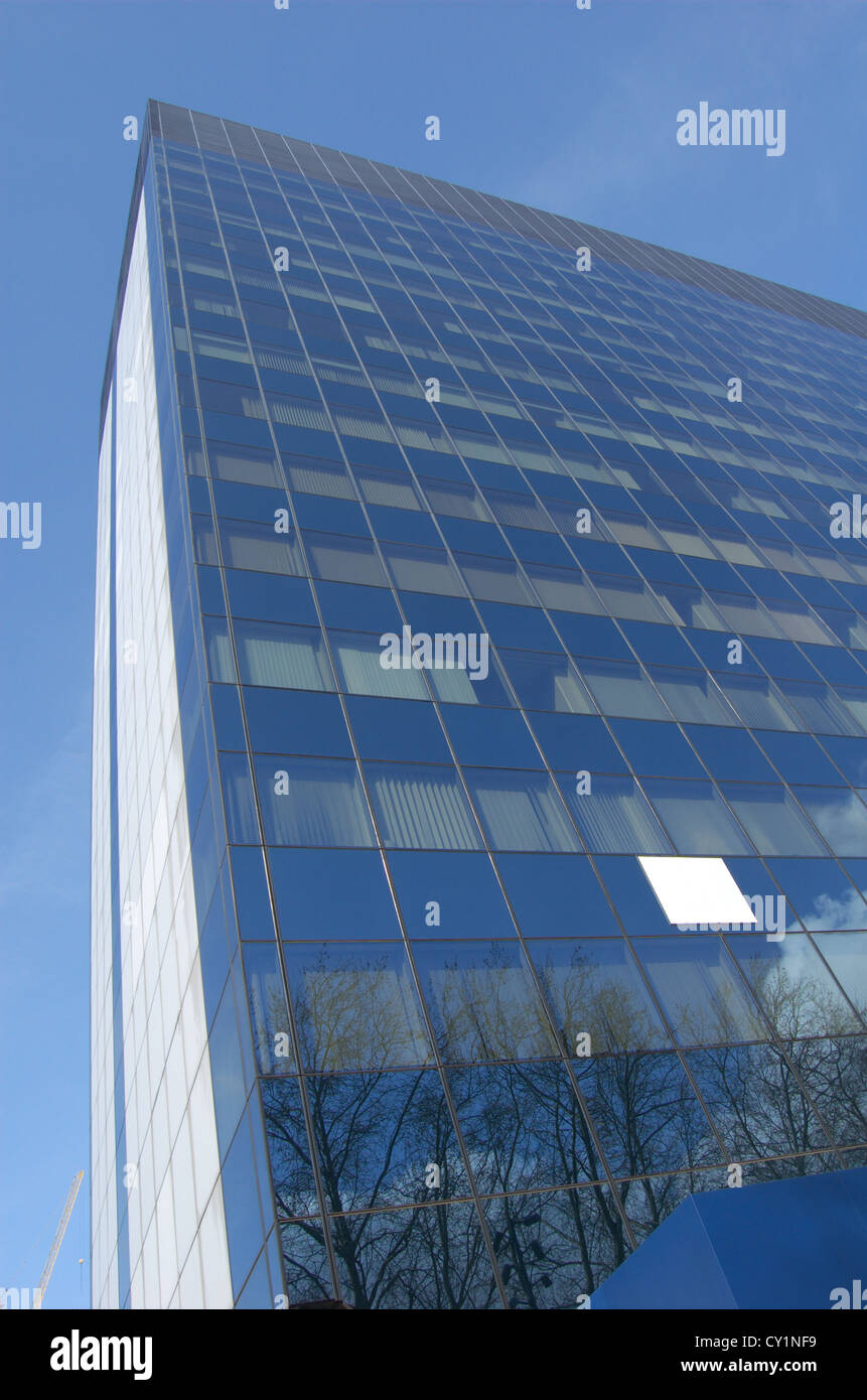 Glass facade of a modern office building Stock Photo - Alamy