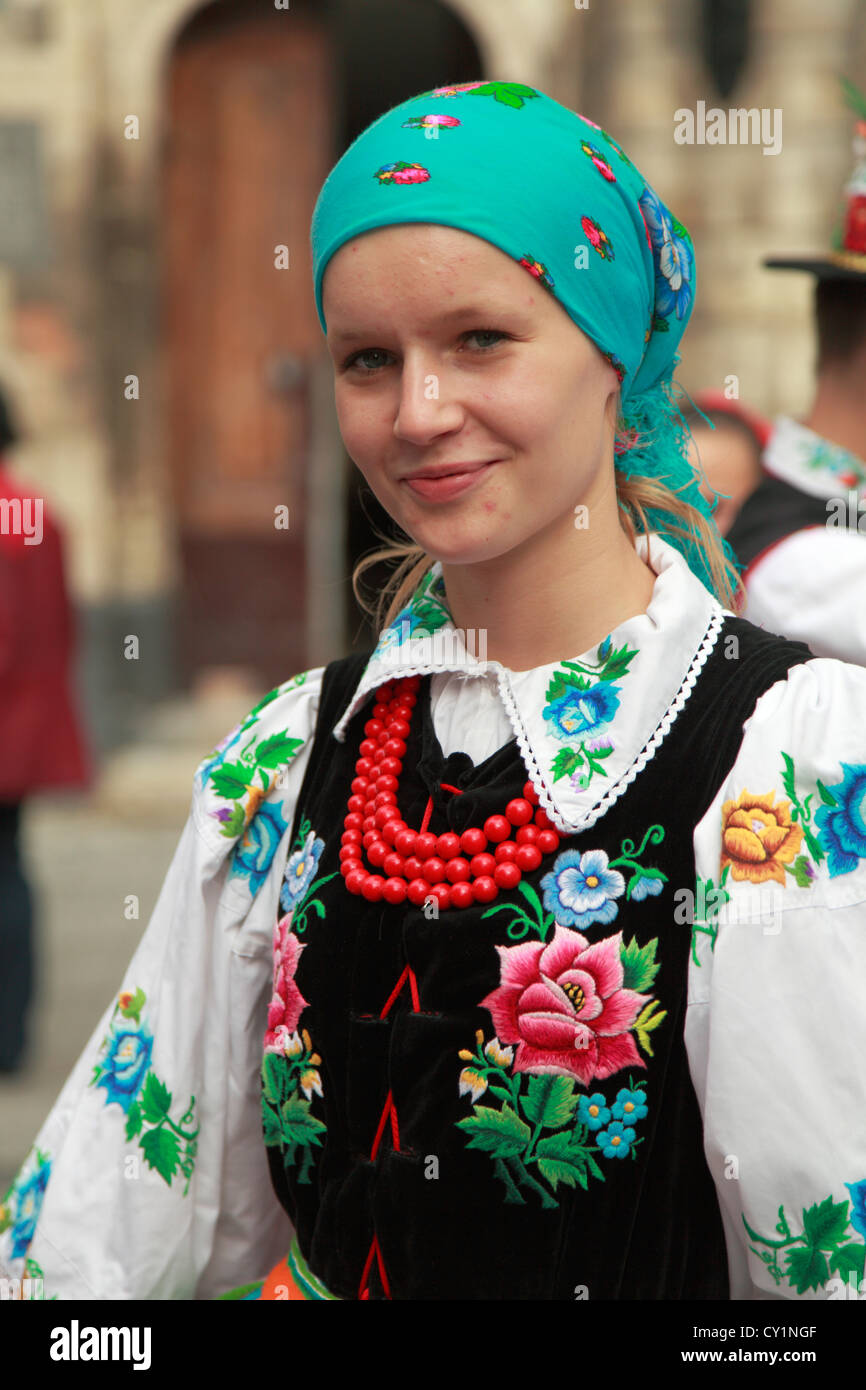 Ukraine, Lviv, young woman in traditional dress Stock Photo - Alamy