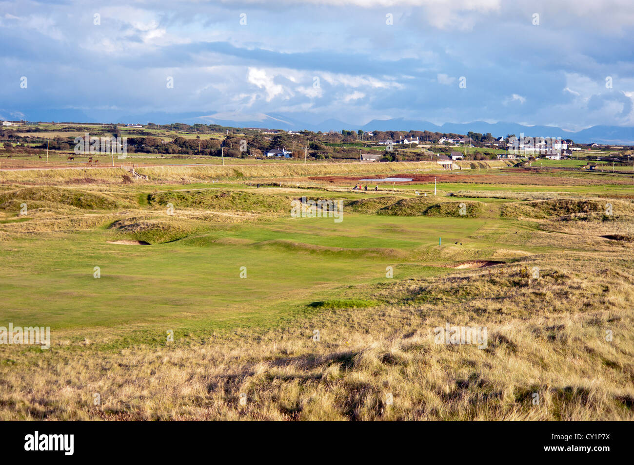 Rhosneigr Golf Course Anglesey North Wales Uk Stock Photo - Alamy