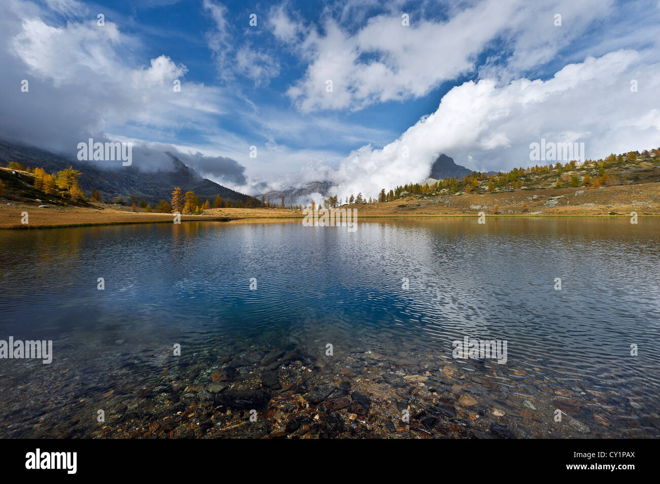 the Dres lake, Gran Paradiso NP, Piedmont, Italy Stock Photo - Alamy