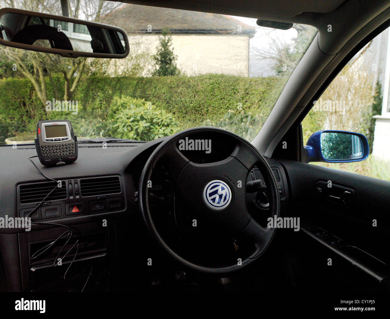 GPS Device Satellite Navigation Stock Photo - Alamy