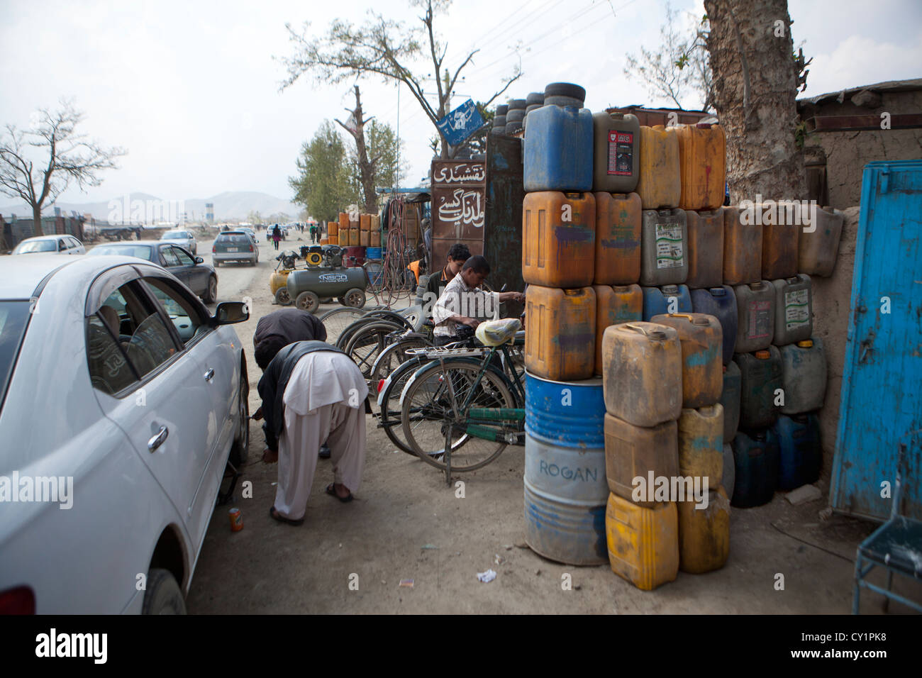 Afghanistan kabul petrol hi-res stock photography and images - Alamy