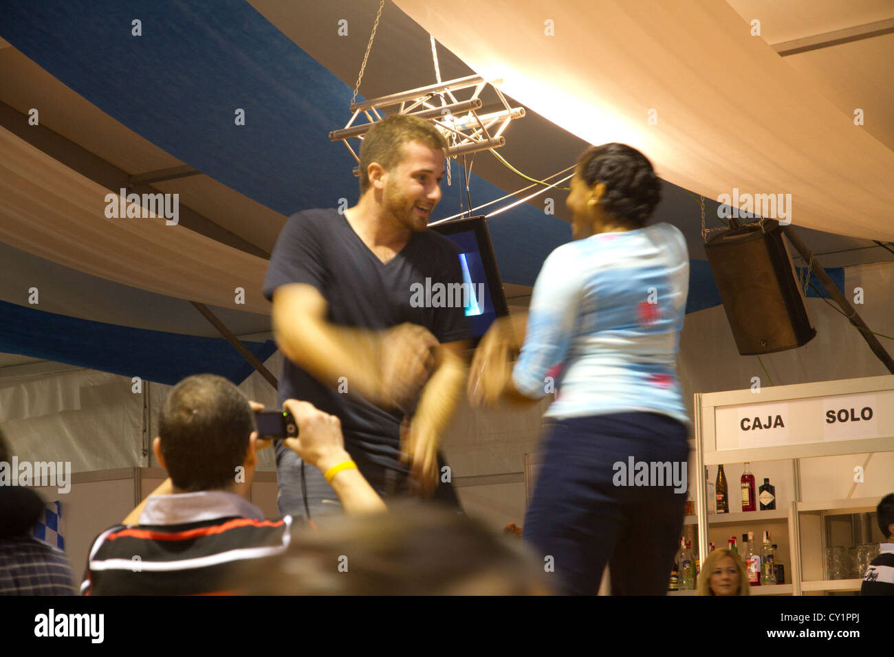 Oktoberfest dancing hi-res stock photography and images - Alamy