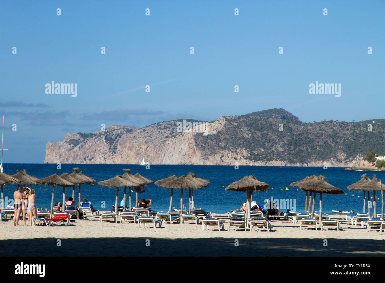 Santa ponsa beach mallorca hi-res stock photography and images - Alamy