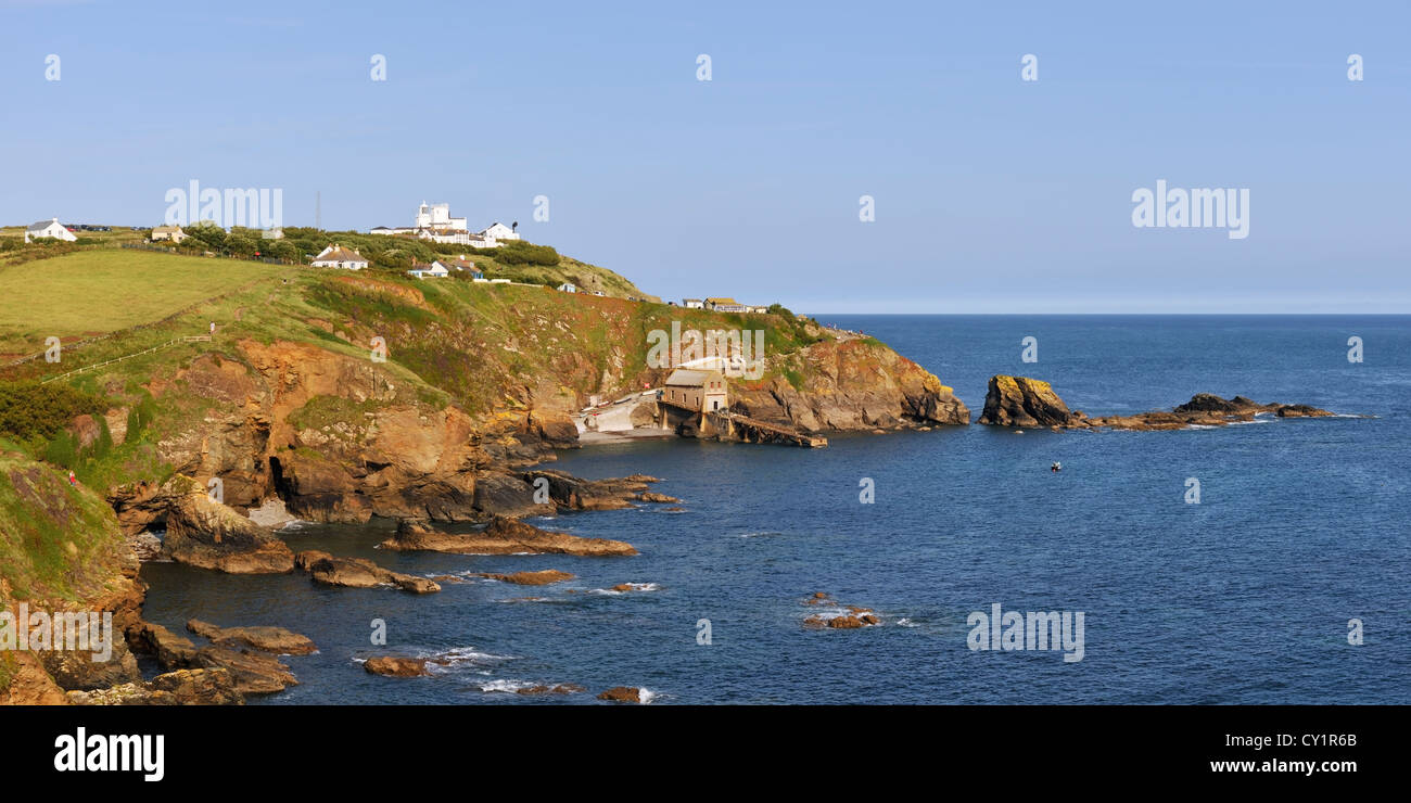 The former RNLI lifeboat station at Lizard Point, Cornwall, England ...