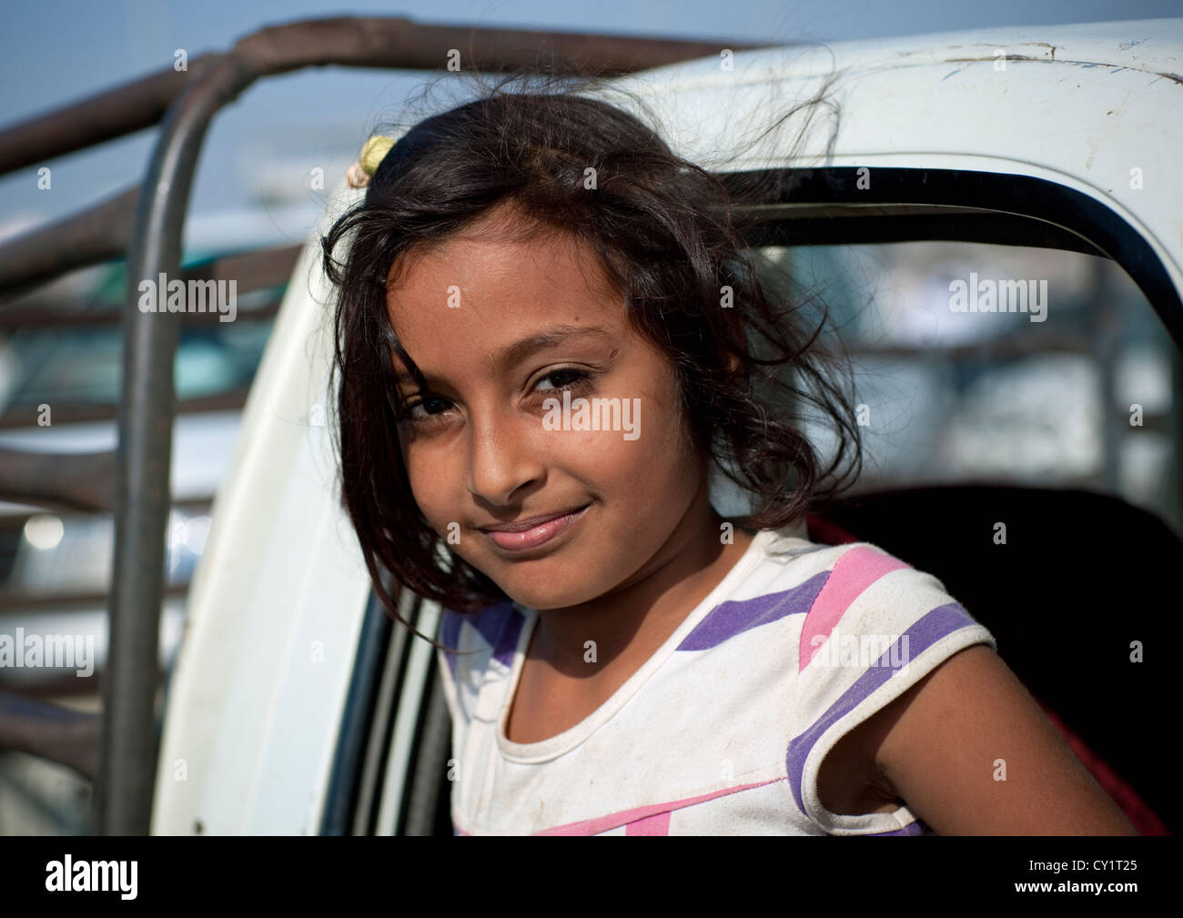 Girl In Sabya, Saudi Arabia Stock Photo - Alamy