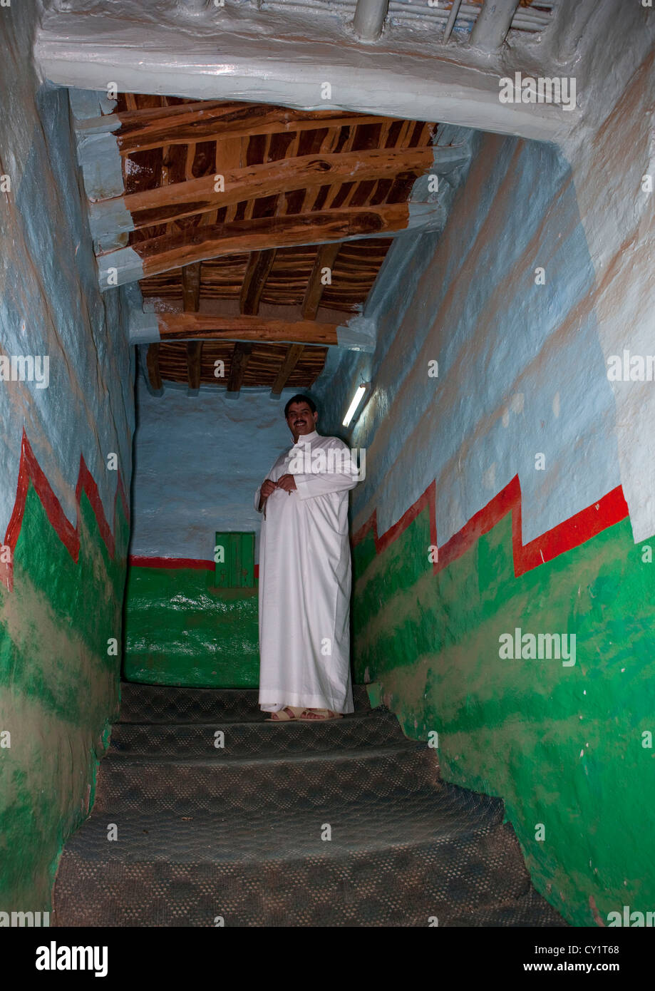 Entrance Of A Asir Traditional House, Saudi Arabia Stock Photo - Alamy