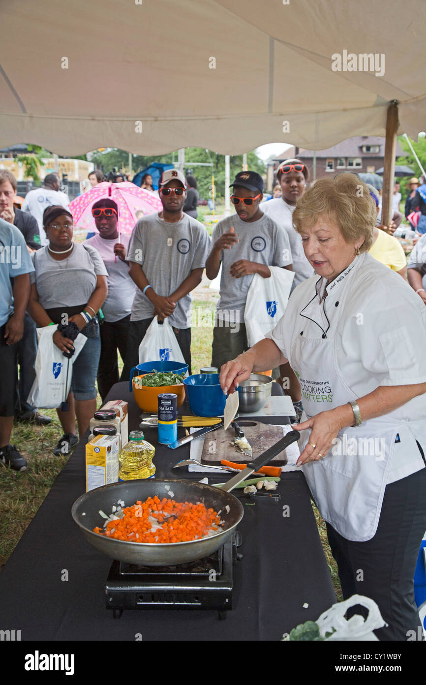Group Cooking Demonstration