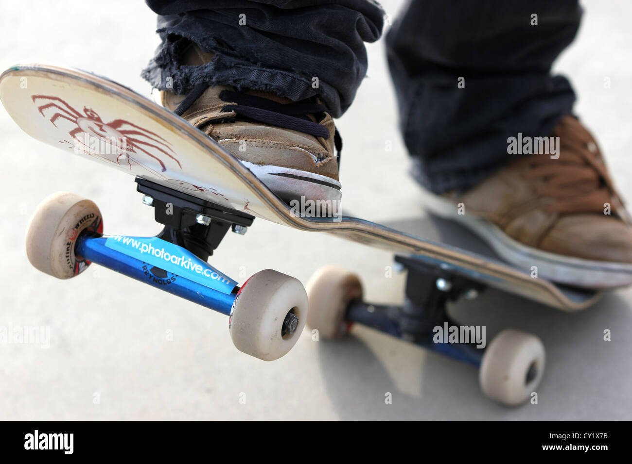 skateboard, outdoor, detail, photoarkive Stock Photo - Alamy