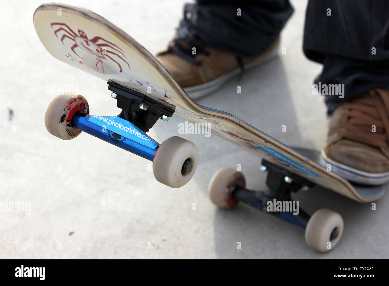 skateboard, outdoor, detail, photoarkive Stock Photo - Alamy