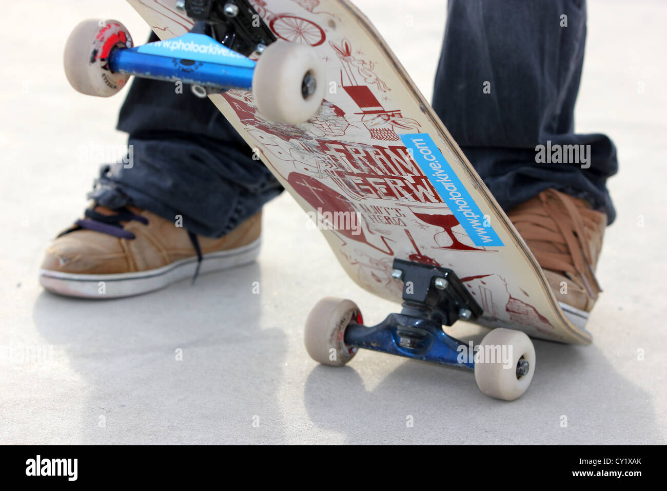 skateboard, outdoor, detail, photoarkive Stock Photo - Alamy
