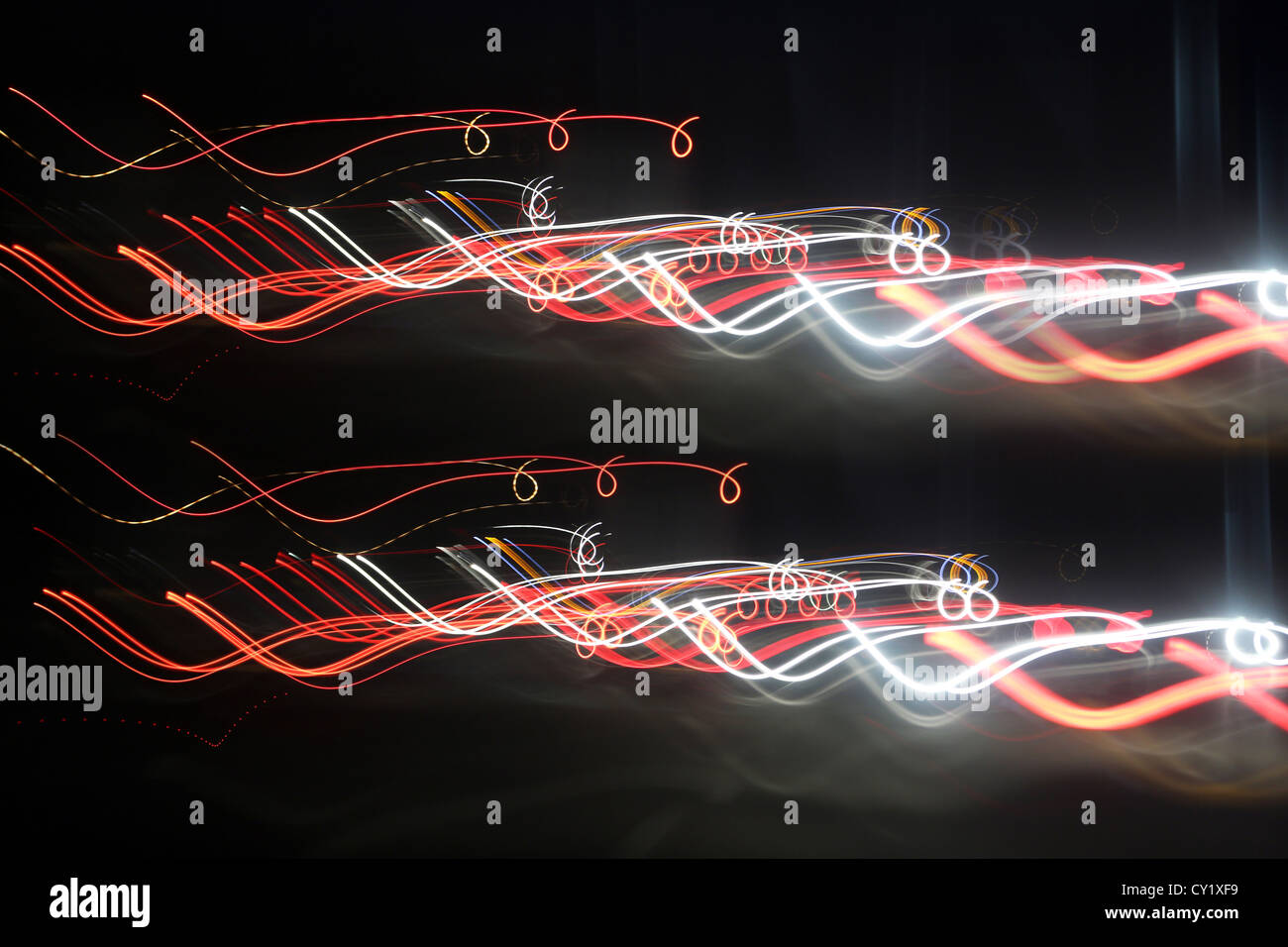 Lamp post night motorway hi-res stock photography and images - Alamy