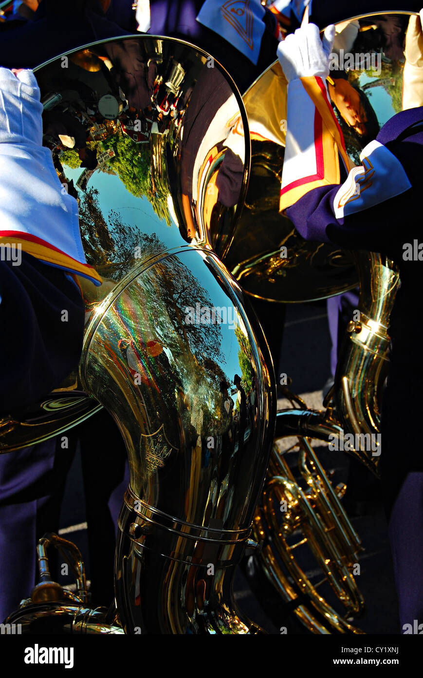 High School Marching Band, Los Angeles County Fair Stock Photo - Alamy