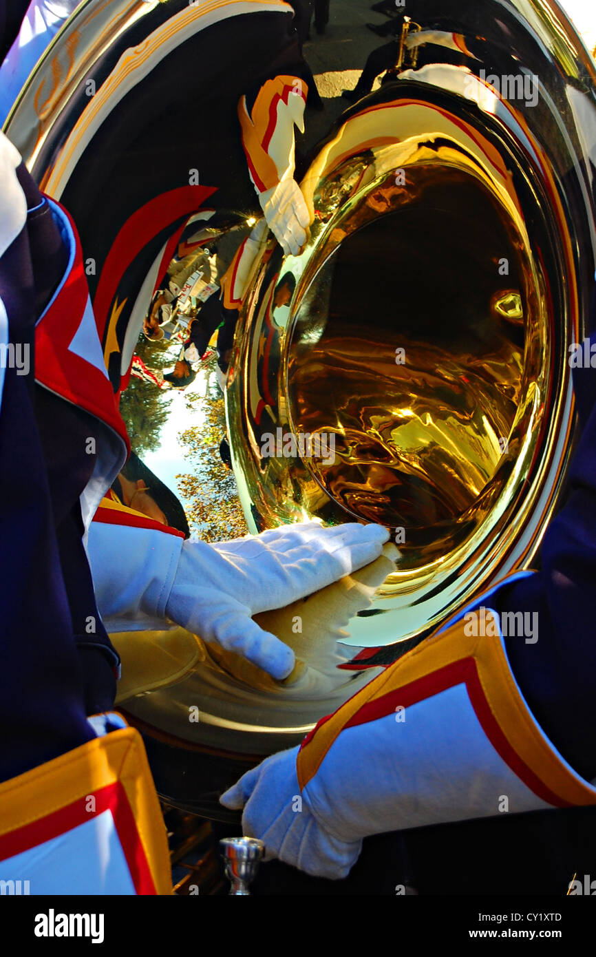 High School Marching Band, Los Angeles County Fair Stock Photo - Alamy