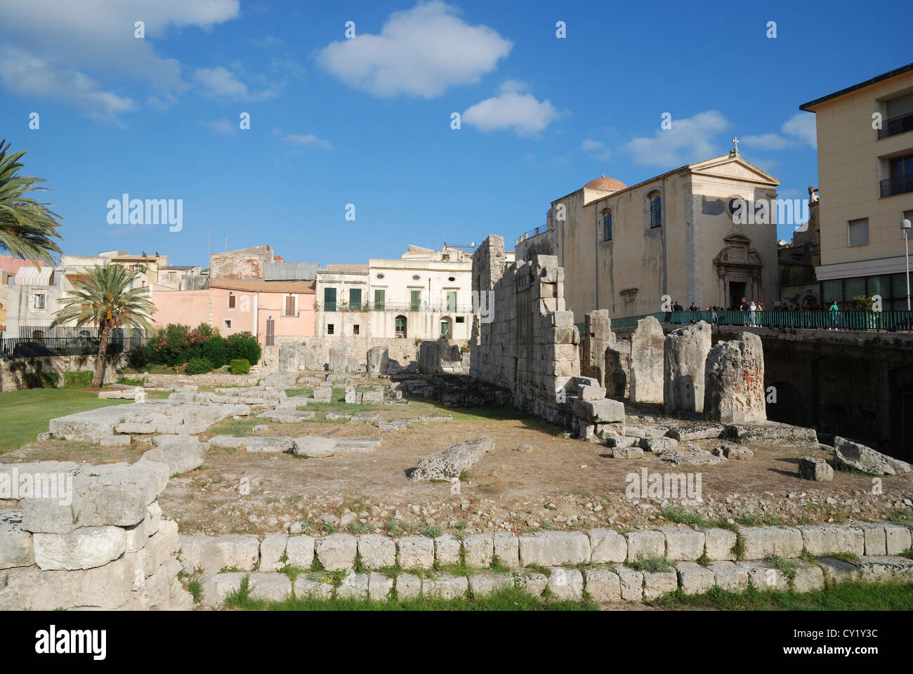 The Temple of Apollo (Tempio di Apollo) at Syracuse, Sicily, Italy ...