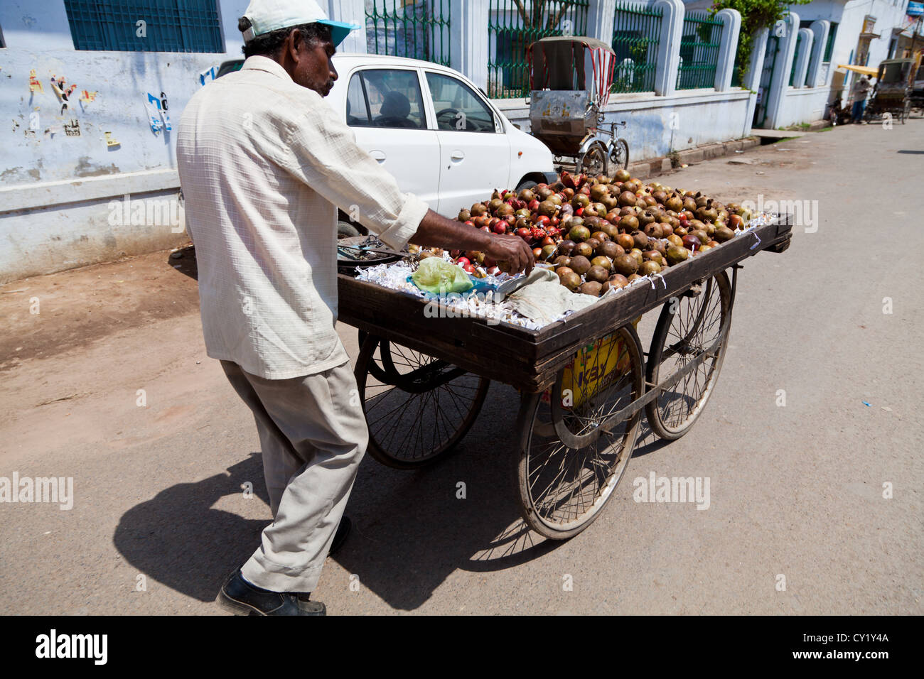 Typical Goods Transportation in Varanasi, India Stock Photo - Alamy