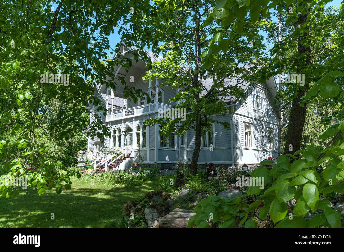 Finnish house hi-res stock photography and images - Alamy