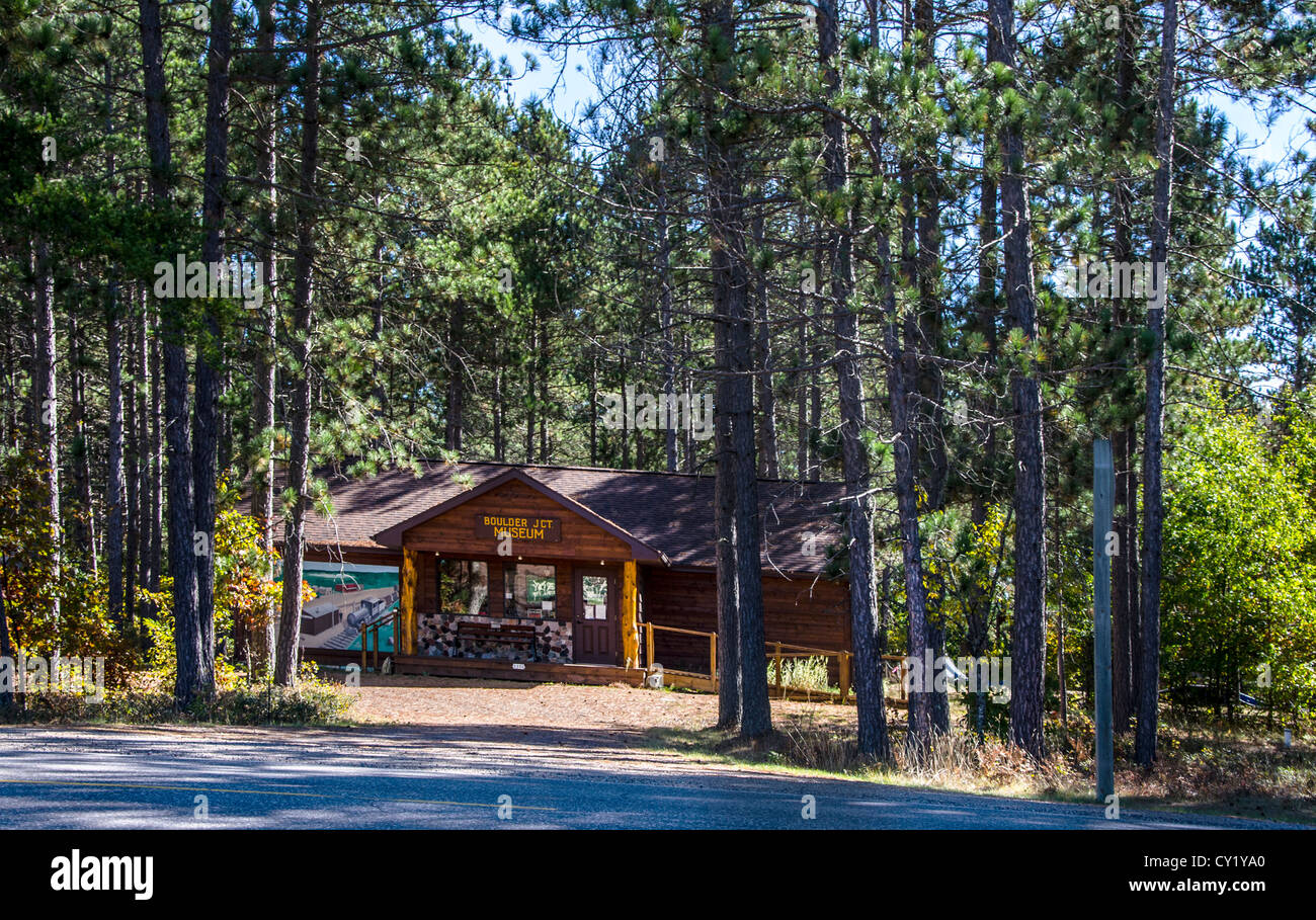 The Boulder Junction Museum in the Northwoods town of Boulder Junction ...