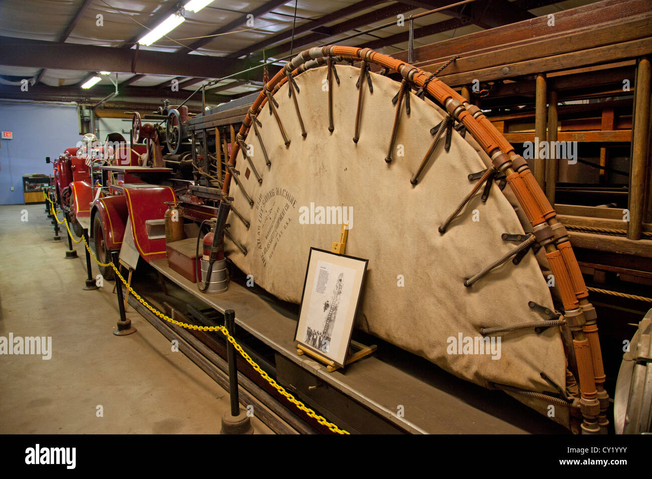 Connecticut fire museum in east windsor CT Stock Photo - Alamy