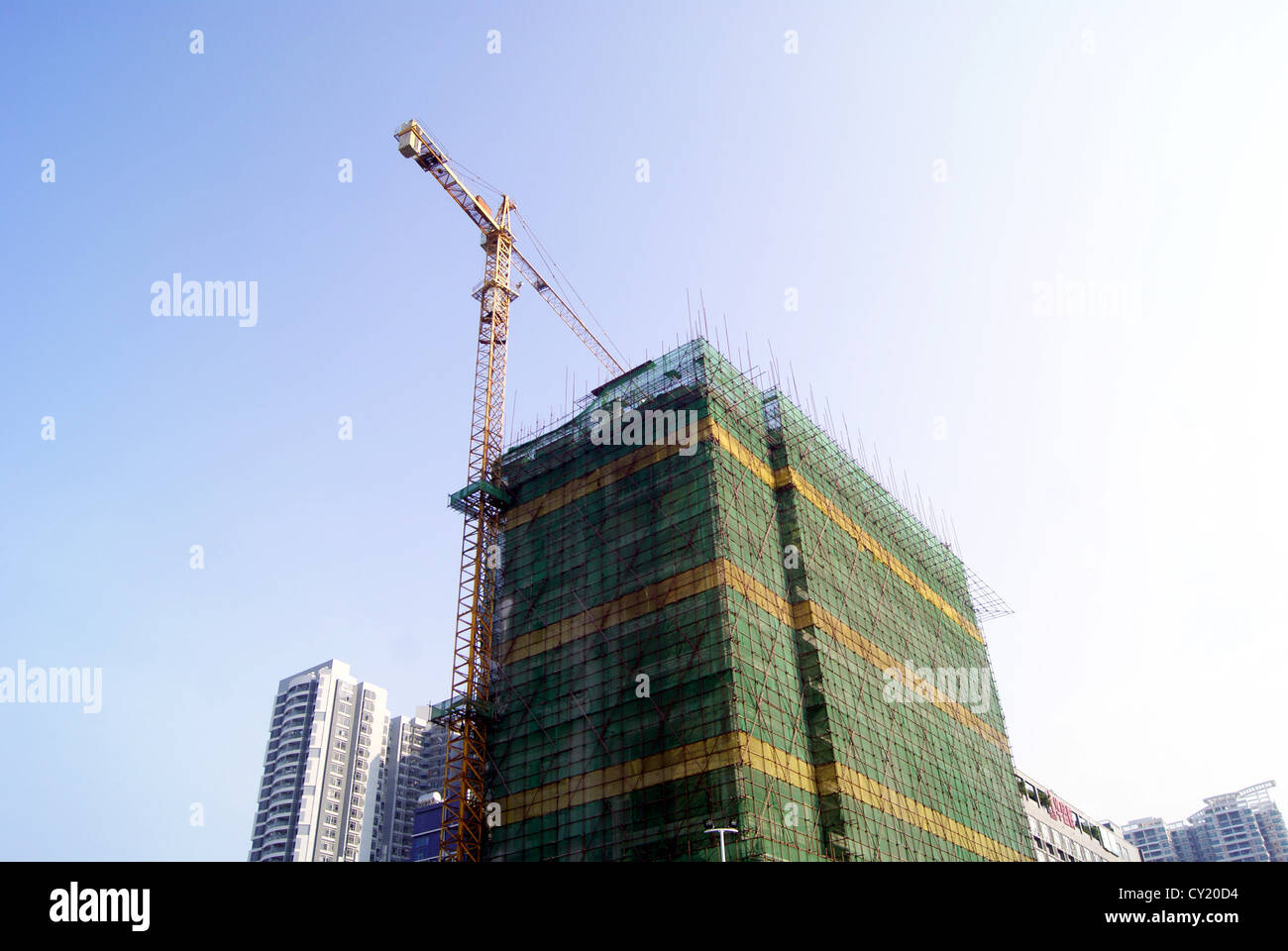 The building is under construction Stock Photo - Alamy
