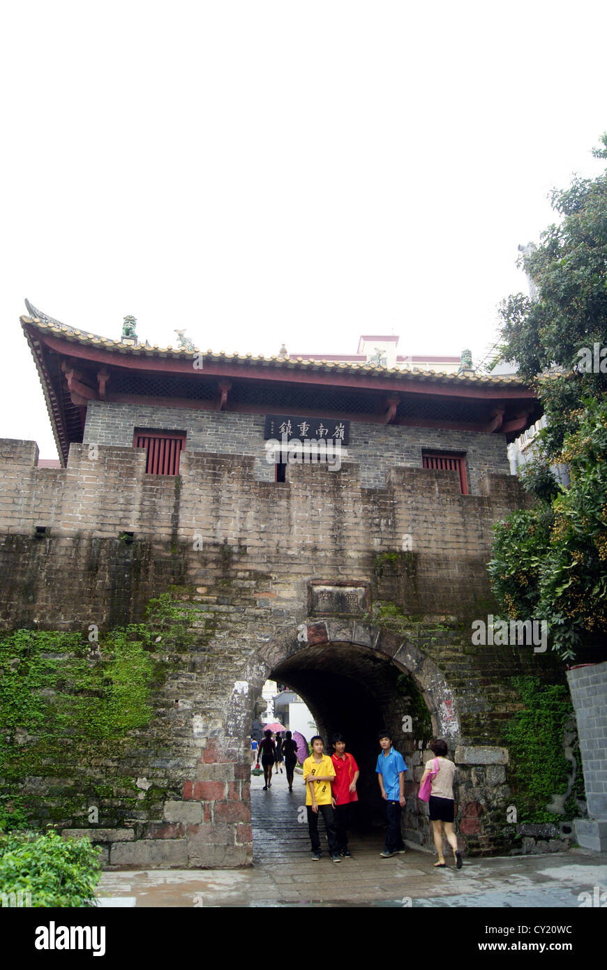 The narrow streets, in China shenzhen nantou city Stock Photo - Alamy