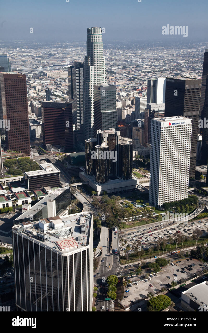 Skyscrapers of downtown Los Angeles, California Stock Photo - Alamy