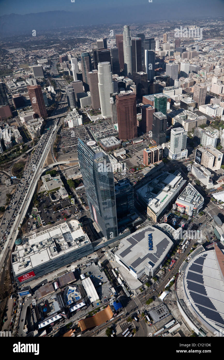 Skyscrapers of downtown Los Angeles, California Stock Photo - Alamy