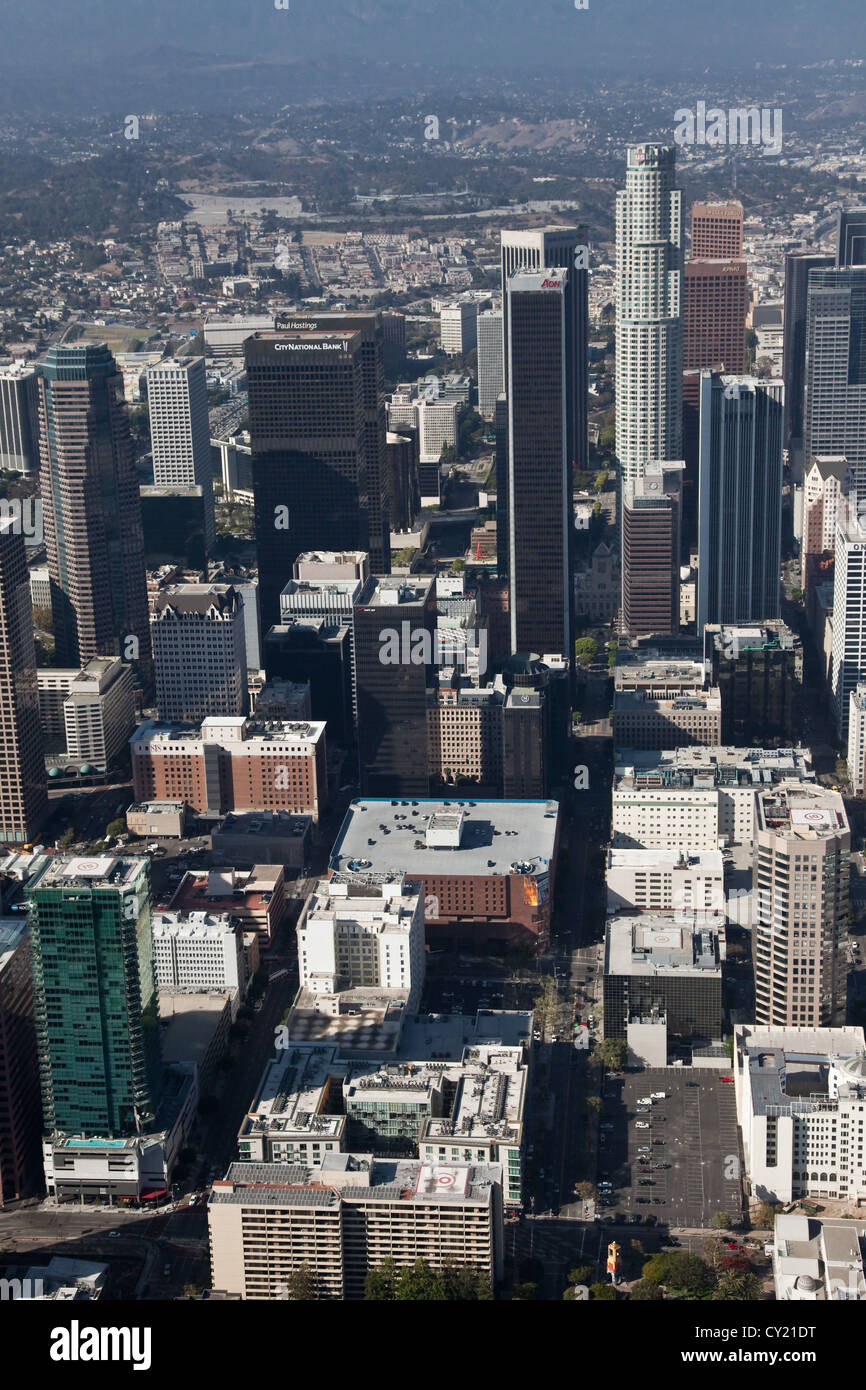 Skyscrapers of downtown Los Angeles, California Stock Photo - Alamy