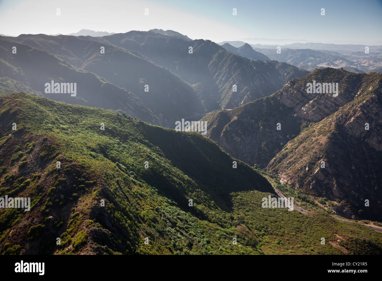 Santa monica mountains los angeles hi-res stock photography and images ...