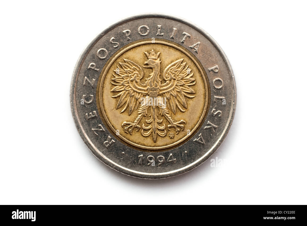 Polish coin hi-res stock photography and images - Alamy